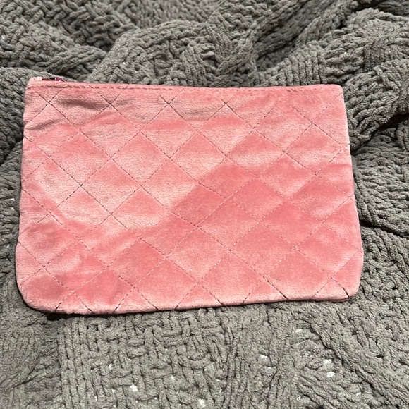 ipsy | Bags | Ipsy Glam Bag Pink Velvet | Poshmark